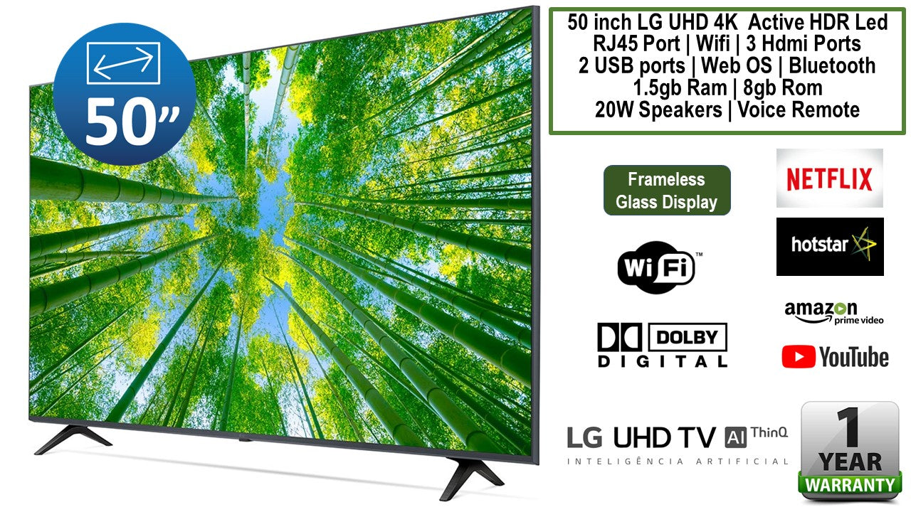 50 INCH LG UHD 4K TV